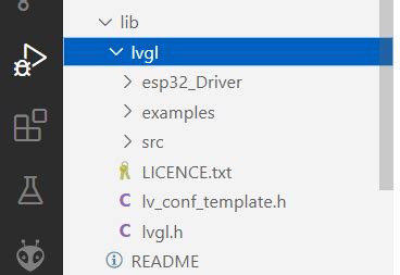 Porting Lvgl To The Platform Io Esp Idf Framework Get Started