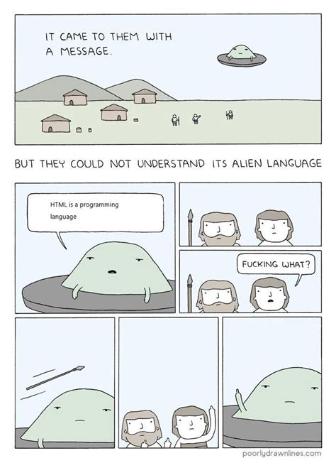 html is a mark up language r programmerhumor