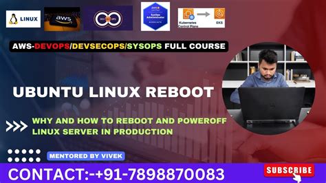 How To Poweroff And Reboot Ubuntu Server In Production Ubuntu Full Course For Devops Hindi