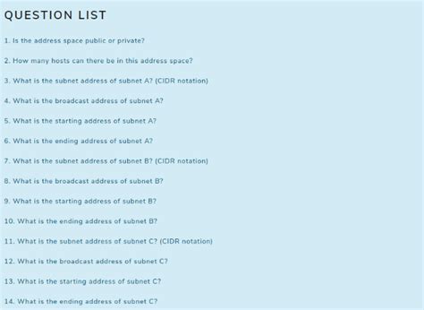 solved subnet addressing consider the router and the three