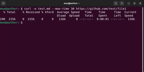 How to Limit curl Request Time