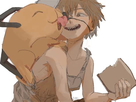 Denji And Pochita Chainsaw Man Drawn By Tasuketemama Danbooru