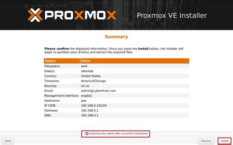 How To Install Proxmox VE Step By Step Guide CyberITHub