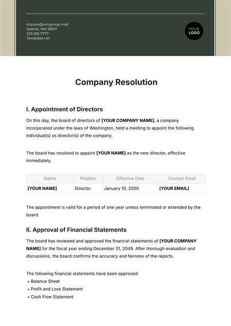 free board resolution templates to edit online and print