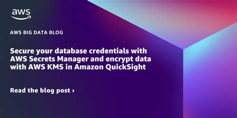 Aws Databases And Analytics On Linkedin Secure Your Database Credentials With Aws Secrets Manager