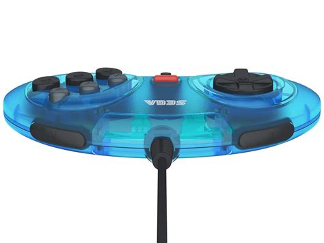 Retro Bit Official Sega Mega Drive Usb Controller 8 Button Arcade Pad For Pc Mac Steam