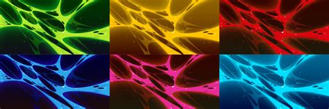 Sticky Slime Texture Set In Color Vector Cartoon 12996554 Vector Art