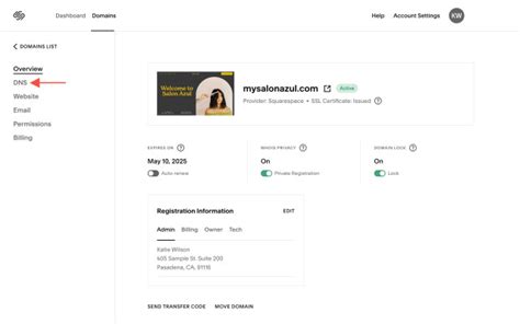 Adding Dns Records To Squarespace Mangomint Salon And Spa Software