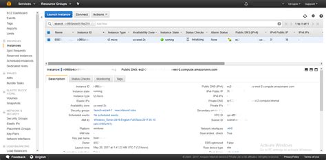 Aws Create Windows Server 2016 Instance Using Ec2 ~ Saaction Things I Like About C Sql