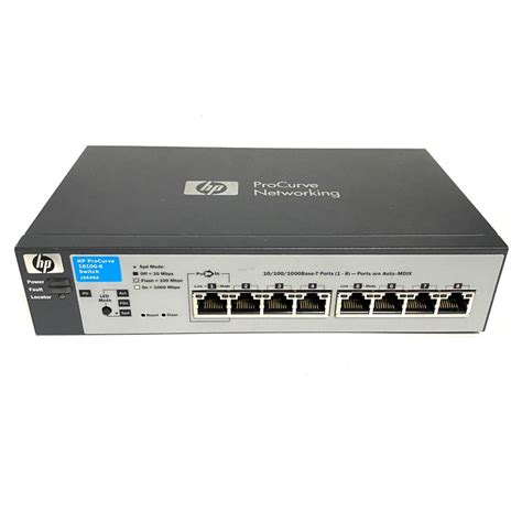 HP ProCurve Networking 1810G-8 Switch J9449A 8 Port 10/100/1000 Gigabit ...