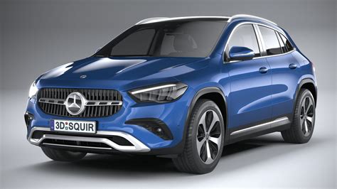 Mercedes Benz Gla 2024 3d Model 159 3ds C4d Lwo Fbx Ma Obj