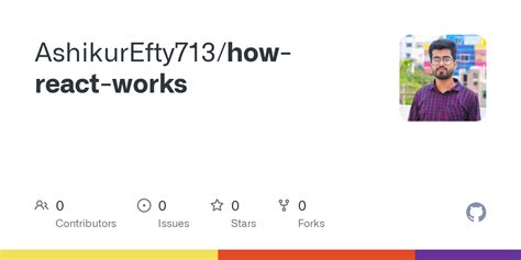 Github Ashikurefty How React Works