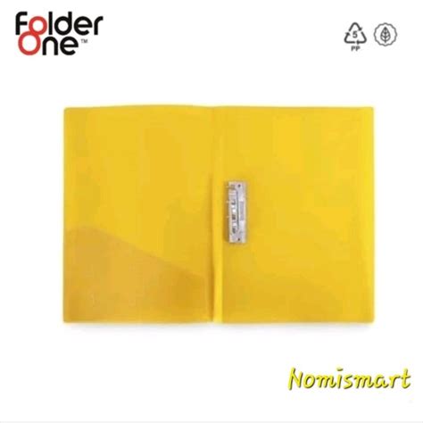 Jual Map Plastik Jepit Clip File Folio Folder One Shopee Indonesia