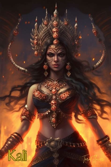 The Goddess Kali Unleashing Your Sacred Sexuality Tarot Flower