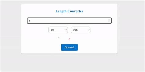 Create A Length Converter App Using React JS GeeksforGeeks