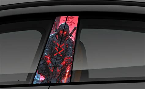 Shield Your Style With Premium Window Pillar Wraps Maddy Custom