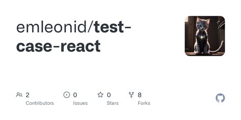 GitHub Emleonid Test Case React