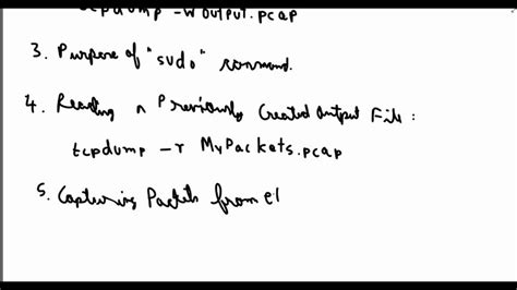 SOLVED What Does Tcpdump Do Select All That Apply Generates