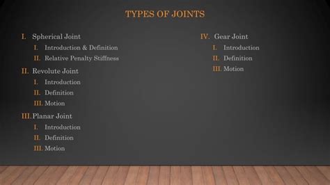 Mechanical Joints In LS Dyna For Explicit Analysis PPTX