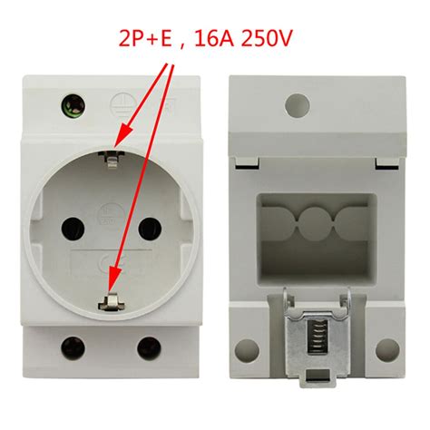 250v 16a European Standard Type Din Rail Mount Out Grandado