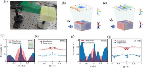 Simulation And Experimental Results Of The Square Structure A Download Scientific Diagram