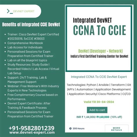 Learn About Ccna Devnet And Its Benefits Devnet Expert Posted On The