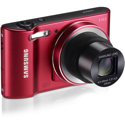 Samsung WB30F Smart Digital Camera (Red) EC-WB30FZBPRUS B&H