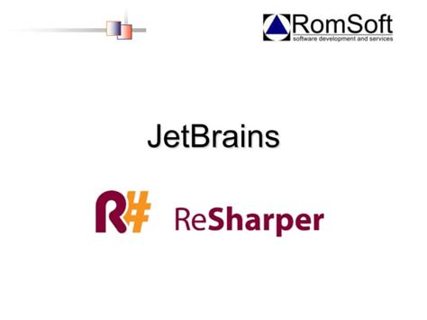 Jetbrains Resharper Pptx Programming Languages Computing