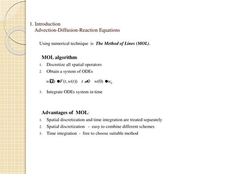Ppt Imex Methods For Advection Diffusion Reaction Equations Powerpoint Presentation Id 9300244