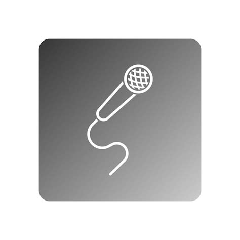 Premium Vector Microphone Icon Vector