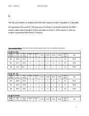 Sysc Prelab Docx Lab Version Tables For Lab The SEL Pin Enables Or Disables The