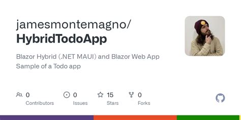 Github Jamesmontemagnohybridtodoapp Blazor Hybrid Net Maui And