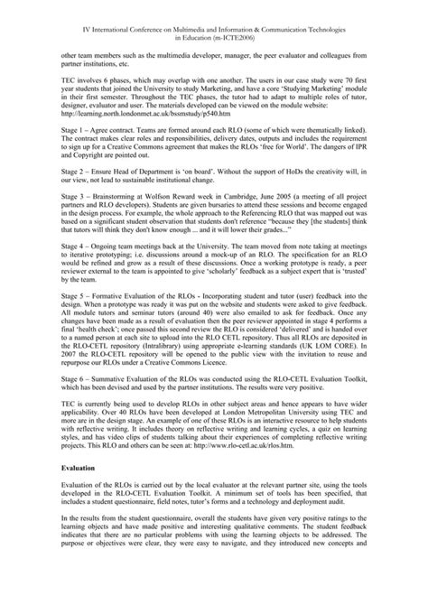 An Approach To Designing User Centred Reusable Learning Objects Pdf