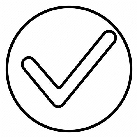 Miscellaneous Elements Checked Document Ok File Accept Icon