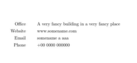 Tables How To Reduce Horizontal Spacing Between Columns In A Custom List Environment TeX