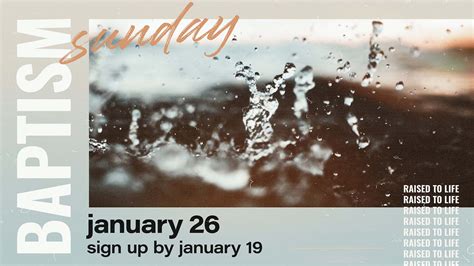 Baptism Sunday | Bible Center Church