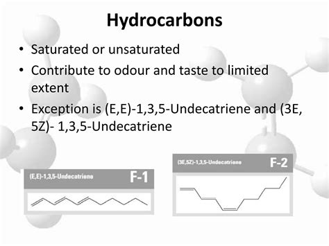 Aliphatic Compounds Used In Perfumery Pptx