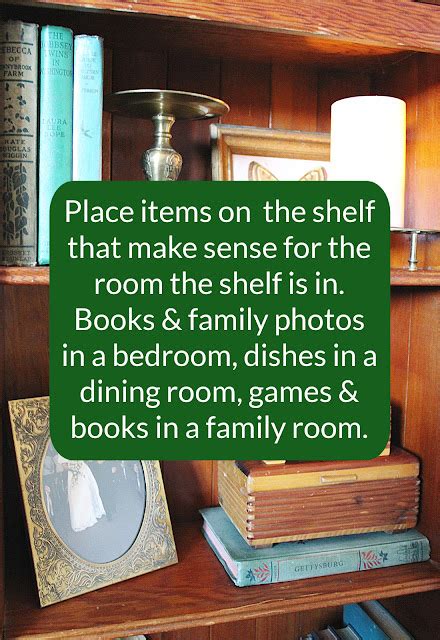 Beyond The Picket Fence How NOT To Style Shelves