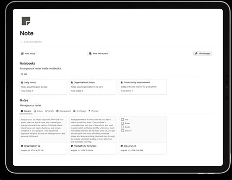 notion optimal productivity system eazypath