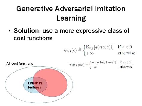 Generative Adversarial Imitation Learning Stefano Ermon Joint Work
