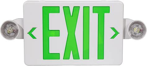 Dual Head Red LED Exit Sign With Emergency Lights Nepal Ubuy