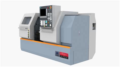 3d Cnc Lathe Universal Turbosquid 2081241