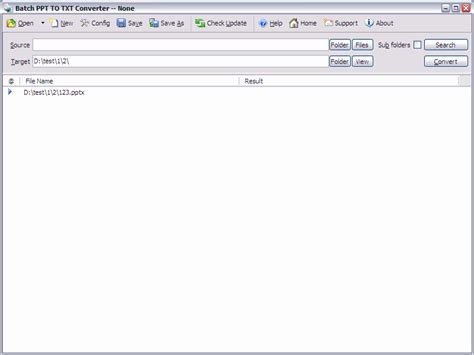 Screen Shot Batch Ppt To Txt Converter Powerpoint To Txt Pptx To
