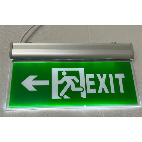 Jual Lampu Emergency Exit Acrilic Led Lampu Darurat Exit Led Acrilc Org Shopee Indonesia
