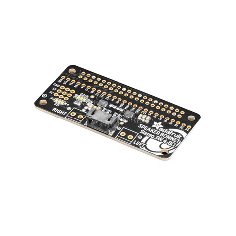 adafruit i2s 3w stereo speaker bonnet for raspberry pi mini kit