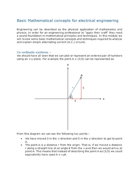 Basic Mathematical Concepts Pdf Phase Waves Sine
