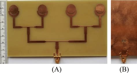 photograph of the array a top and b bottom view download