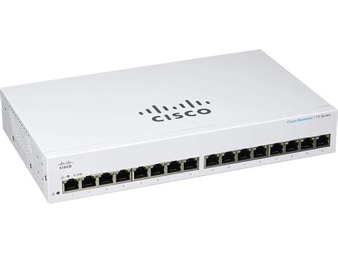 Cisco Business CBS110 16T Unmanaged Switch 16 Port GE Limited Lifetime Protection CBS110 16T