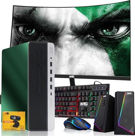 Amazon Com Hp G Gaming Desktop Green Edition Intel Core I Th Gen Gb Ddr Ram Gb
