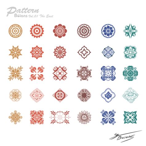 유토이미지 Bpt01057 패턴과 문양 Vol01 동양